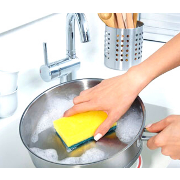 Sunđer sa abrazivom GLITZI ZELENI 1/1 RINFUZ Vileda 22560 | Volim svoj dom