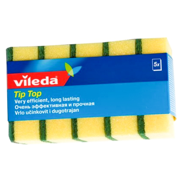 Sunđer sa abrazivom GLITZI TIP-TOP 5/1 Vileda 22141 | Volim svoj dom
