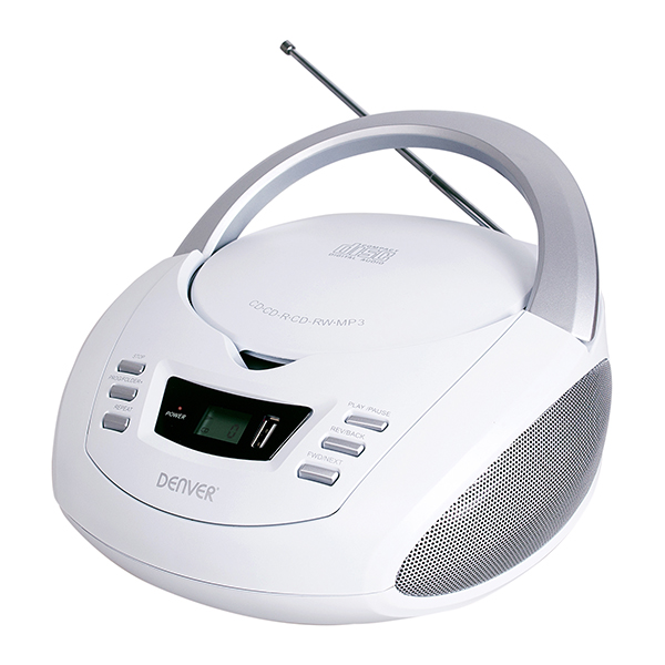Radio CD uređaj TCU-211 Beli DENVER 30456 | Volim svoj dom