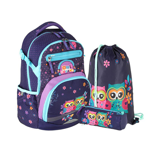 Anatomska torba set 3u1 Owl Zero TTS 408680 | Volim svoj dom