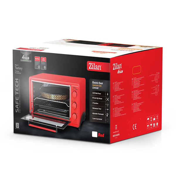 Mini rerna 40L Zilan ZLN5648RD | Volim svoj dom