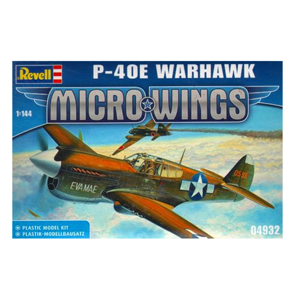 Maketa aviona Micro Wings P 40e Warhawk REVELL RV04932 | Volim svoj dom