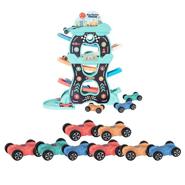 Auto staza sa toboganima i autićima 451643 | Volim svoj dom