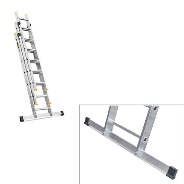 Trodelne aluminijumske merdevine 3x7 DrAbest 8624 | Volim svoj dom