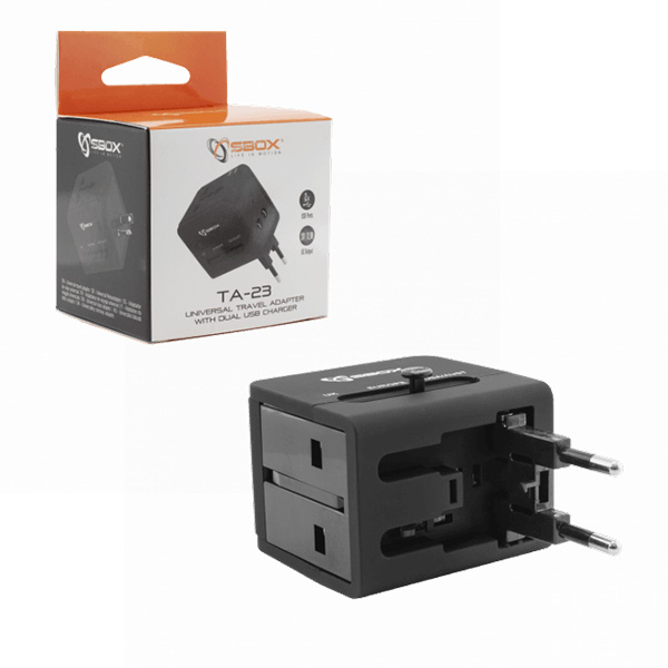 Univerzalni putni adapter TA 23 SBox 1053 | Volim svoj dom