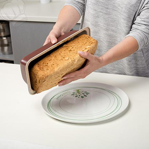 Keramička pravougaona pleh modla za torte i hleb 33 cm Nava NV10-103 ...