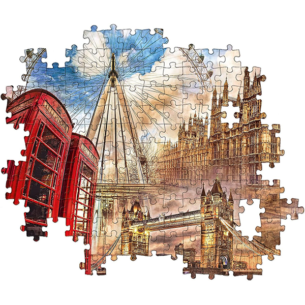 Slagalica Vintage London Panorama 1500 delova Clementoni 979639 | Volim ...