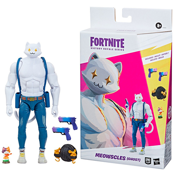 Akciona figura Fortnite Meowscles Hasbro 37356 | Volim svoj dom