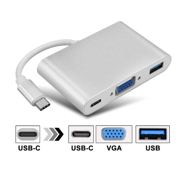 Adapter USB-C 3.1 u USB 3.0 VGA 54-711 | Volim svoj dom