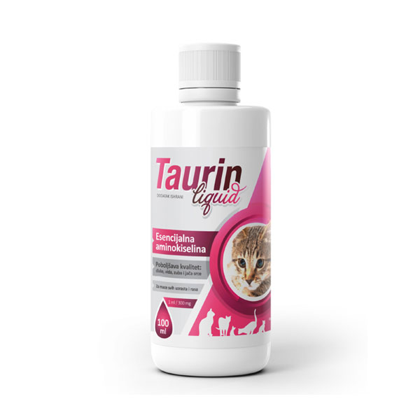 Suplement za mačke Taurin kapi Interagrar Taurin Liquid 100 ml | Volim ...