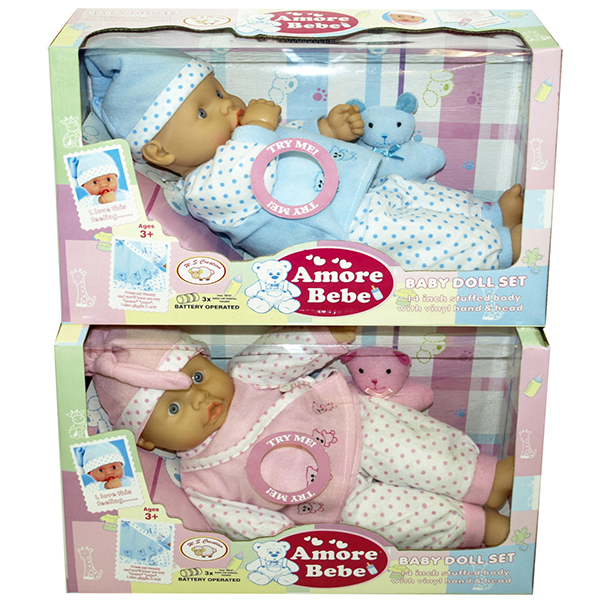 AMORE BEBE lutka 35 cm 54-606000 | Volim svoj dom