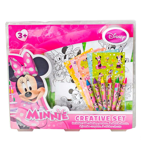 Bojanka MINNIE sa voštanim bojama DD7731101 | Volim svoj dom