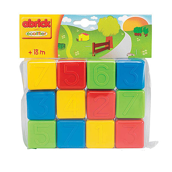 Kocke sa brojevima ECOIFFIER SM000404 | Volim svoj dom