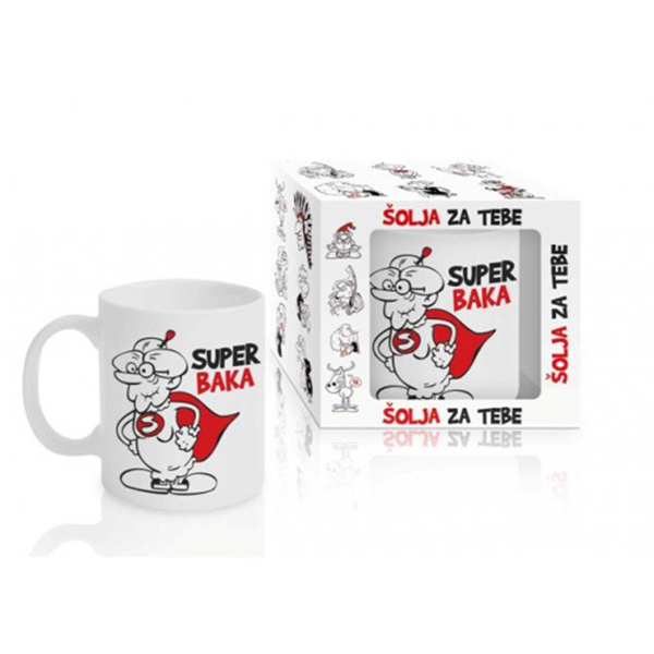 Šolja super Baka 0043 | Volim svoj dom