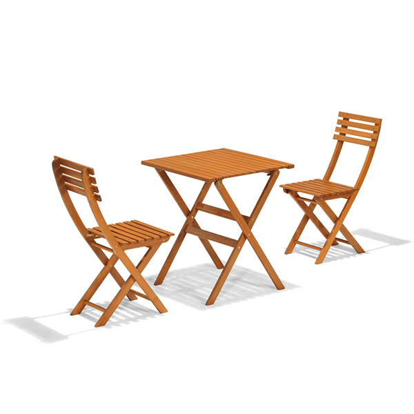 Baštenski sto set Bistro drveni 35444 | Volim svoj dom