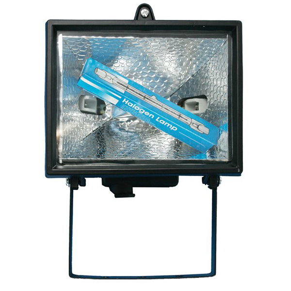 Halogeni reflektor Elit 500W 220-240V 50Hz, crni ELR110 | Volim svoj dom
