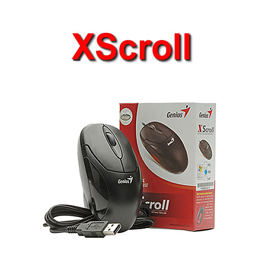 GENIUS Xscroll USB G5 Black I102026 | Volim svoj dom