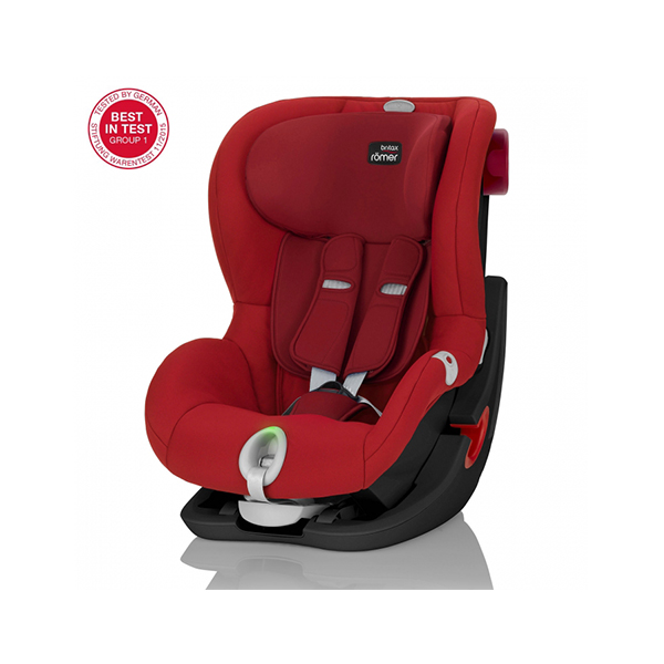 Auto sedište Britax Romer King II LS (9-18kg) flame red 5121059 | Volim ...