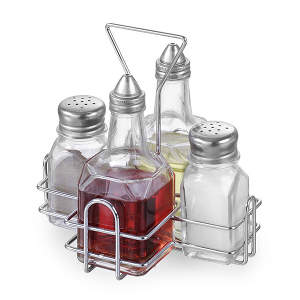 Setovi za začine i posude za šećer, so i kafu od plastike, keramike i ...