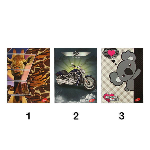 Sveska A5 uske i široke linije 00643 | Volim svoj dom