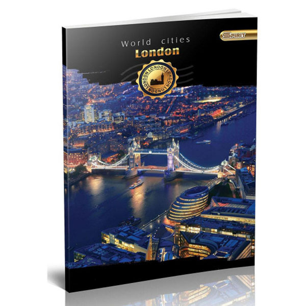 Sveska Gradovi London A4 format Tvrdi povez Spirit | Volim svoj dom
