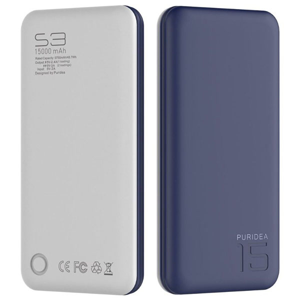 Eksterna baterija Power Bank S3 Puridea S3PB15BL | Volim svoj dom
