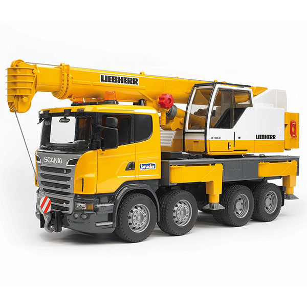 Kamion Scania Liebherr kran 1.2m Bruder 035709 | Volim svoj dom