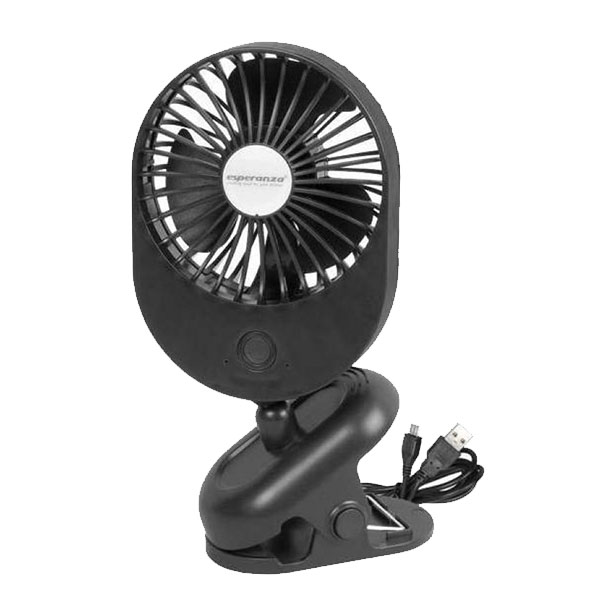 USB mini ventilator sa štipaljkom Esperanza EHF103K | Volim svoj dom