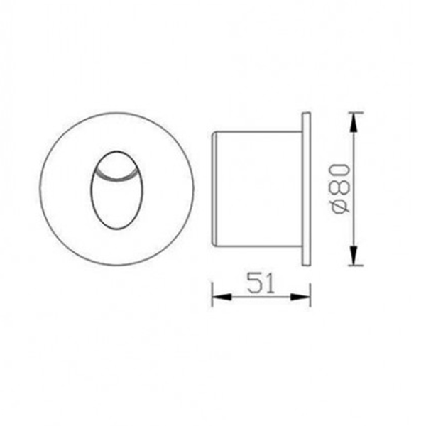 LED svetiljka L2830-13 3W 3000K 34.1487 | Volim svoj dom