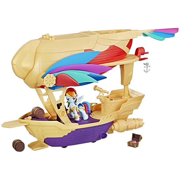 Moj Mali Poni Rainbow Dash leteći brod My Little Pony Hasbro 365579 ...