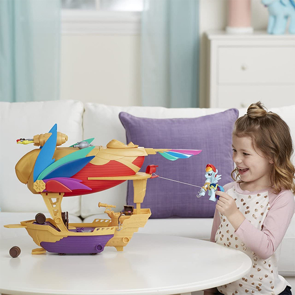 Moj Mali Poni Rainbow Dash leteći brod My Little Pony Hasbro 365579 ...