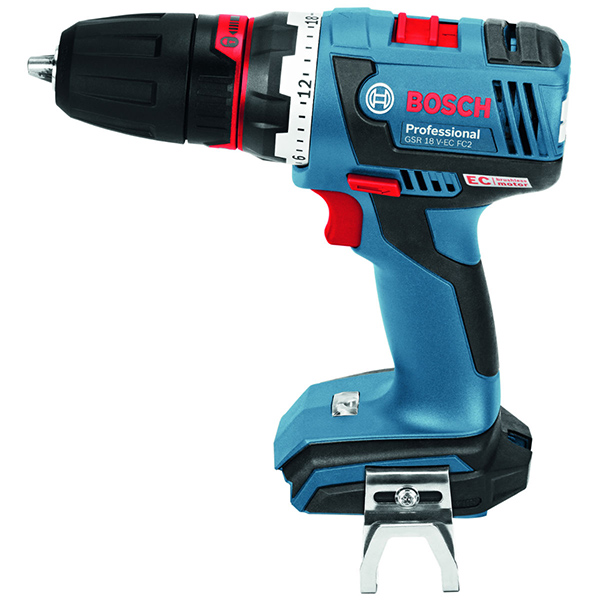 Akumulatorska bušilica i odvrtač BOSCH GSR 18 V-EC FC2 Click & Go Set solo | Volim svoj dom